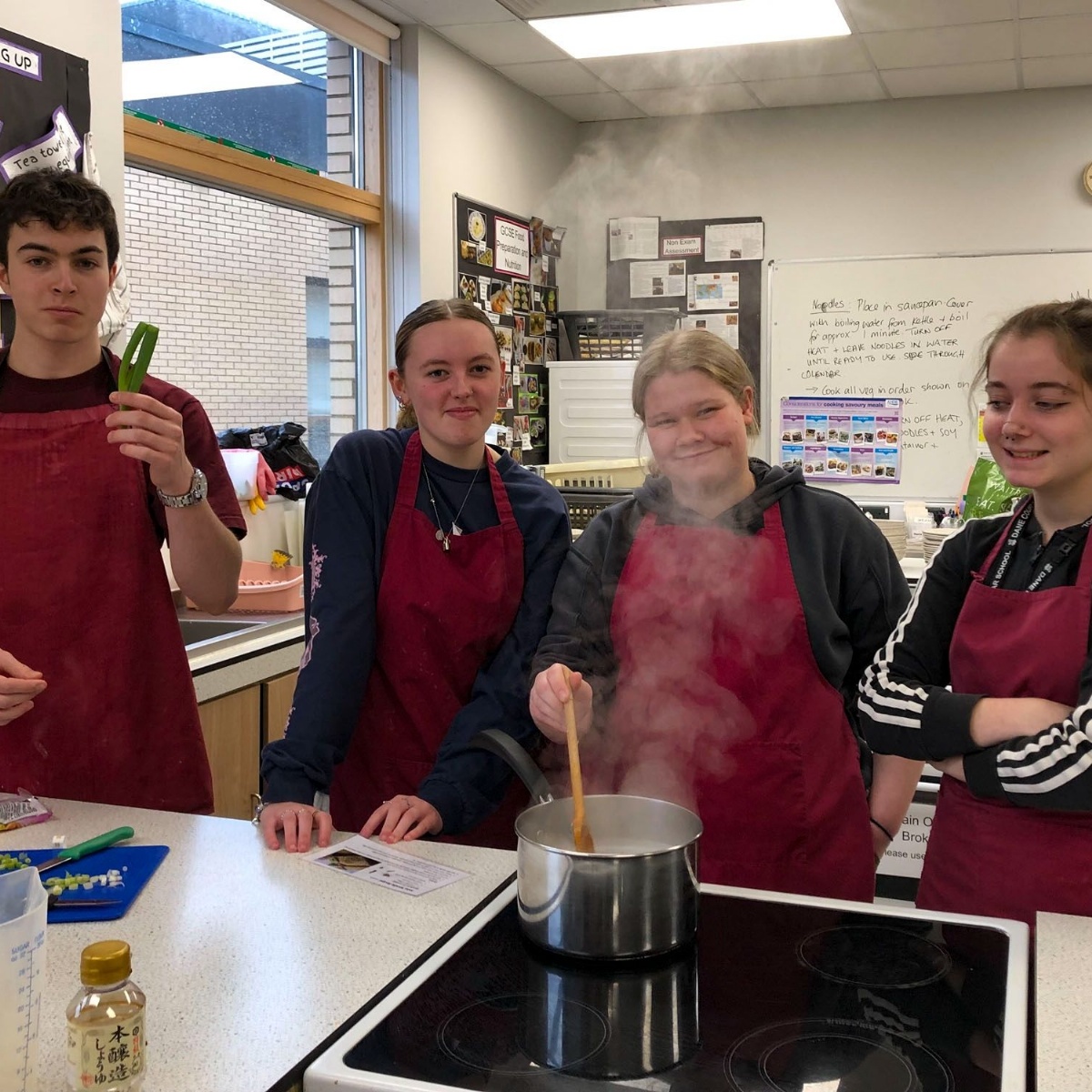 Dane Court Grammar School - Japanese Cooking Lessons
